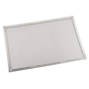 american metalcraft 18731 rectangular aluminum pizza baking screen, 11" l x 16" w