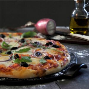 Emile Henry 2-Piece Pizza Set | Charcoal