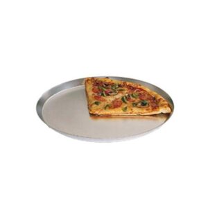 american metalcraft car14 pizza pans, 14" length x 13.95" width, silver