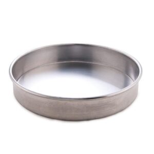 american metalcraft ha80102 straight sided pan, 14 gauge thickness, 10" dia., 2" h, aluminum