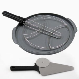 Nuwave Oven Pizza Kit with Pizza Liner, Pizza Flipper & Dual Pizza Cutter/Server