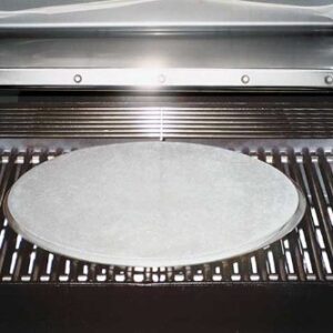 FibraMent-D Round Home Oven Pizza Baking Stone 13 5/8-Inch Round