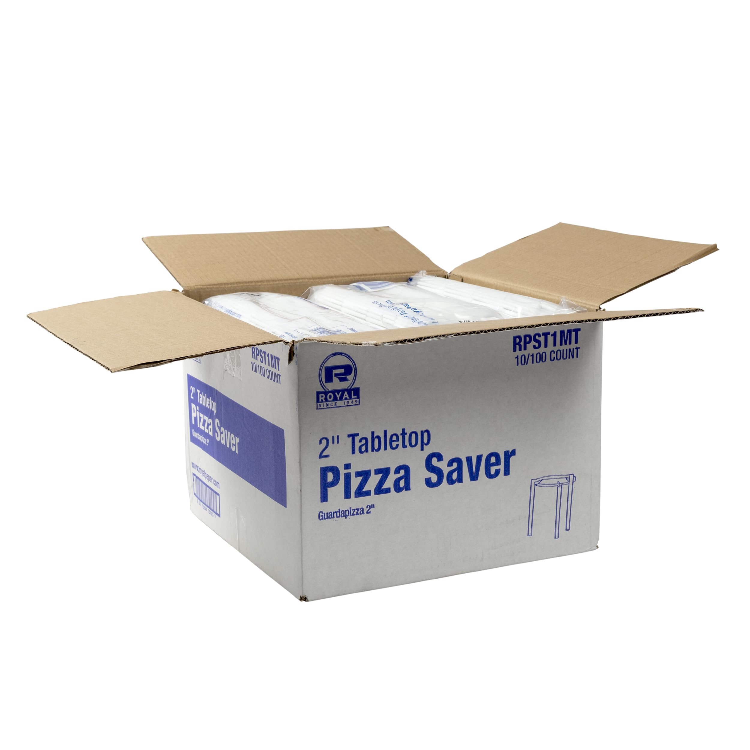 Royal 2 Inch Tabletop Pizza Saver, Case of 1000