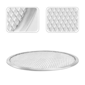 DOITOOL Nonstick Pizza Pan 20 Inch Round Bakeware Perforated Pizza Fries Bread Cookies Baking Pan for Home Kitchen Oven