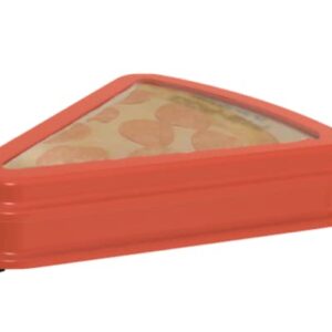 PIE-POD™ - Double Decker - Reusable Pizza Crisper and Pizza Storage Crisper Pan Heats to Over 400'F in the Microwave Oven!