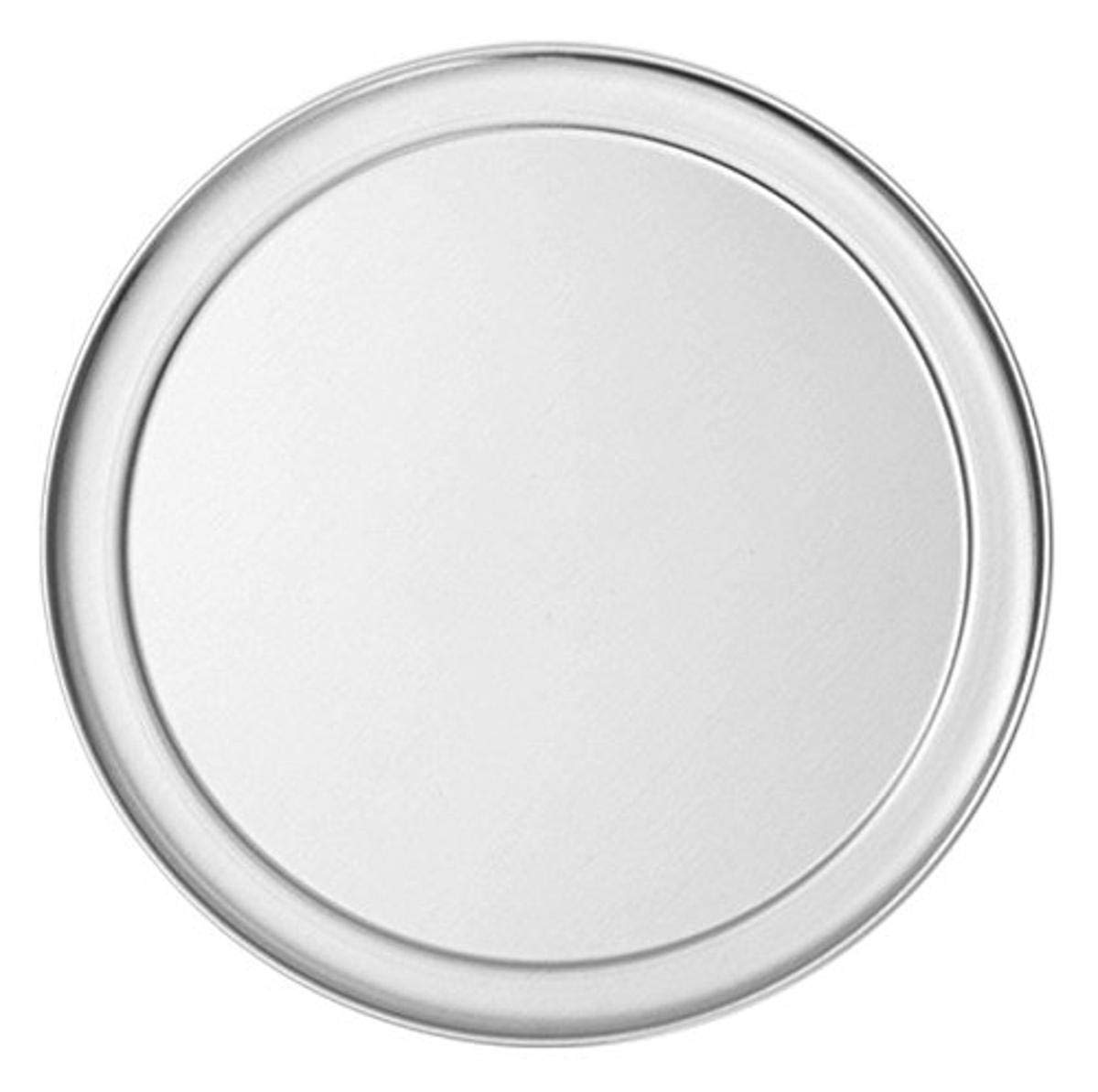 American Metalcraft HATP21 Wide Rim Pan, Heavy Weight, 14 Gauge Thickness, Aluminum, 21" Dia.