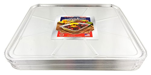 Pactogo Disposable Aluminum Foil Oven Liner 18.5" x 15.5" (Set of 20)