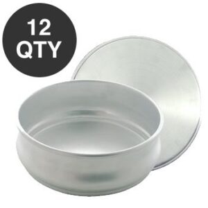 12 stackable pizza dough proofing pan 48 oz - wholesale