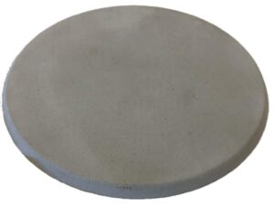 fibrament-d round home oven pizza baking stone 15.5-inches