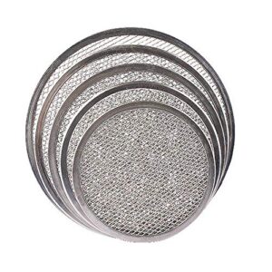 lheng pizza stone of 1 piece 10" seamless rim aluminium pizza mesh pizza screen baking tray pizza making net bakeware pizza tools