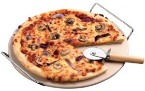 kitchenworthy 13" pizza stone set