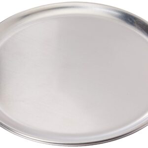 Winco Aluminum Coupe Style Pizza Tray, 8 inch - 1 each.