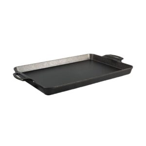 Lodge Cast Iron 15 inch Pizza Pan 15.5"x10.5" Cast Iron Baking Pan