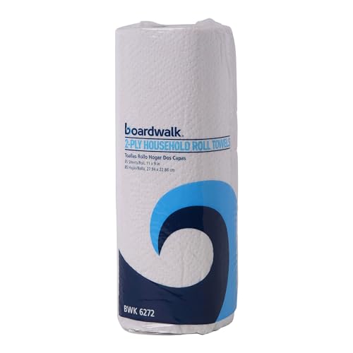 Boardwalk Kitchen Roll Towel, 2-Ply, 11 X 9, White, 85 Sheets/roll, 30 Rolls/Carton