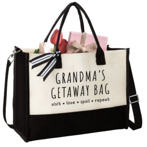 grandma gifts - gifts for grandma from granddaughter, grandson, grandkids, grandchildren - mothers day gifts for grandma, grandma birthday gifts, valentines, christmas gifts for grandma - tote bag