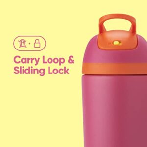 Owala Combo Pack Kids Flip - Stainless Steel - 14-oz. - Pink/Pink & Teal/Yellow