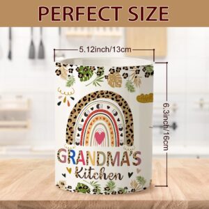 Rabbitable Gifts for Grandma Utensil Holder-Cooking Tools Mothers Day Grandma Gifts For Kitchen-Great Gifts for Grandma Modern Farmhouse Ceramic Utensil Crock with Non-slip mat for Christmas