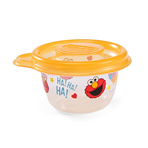 GladWare - Multi Pack - 9ct - Sesame Street Food Storage Containers with Lids | Mixed Sizes Kids Food Containers with Sesame Street Designs, 18 Pc Set | Elmo, Big Bird, Cookie Monster Food Containers