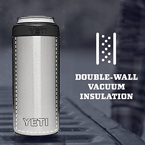 YETI Rambler 12 oz. Colster Slim Can Insulator for the Slim Hard Seltzer Cans, Harvest Red