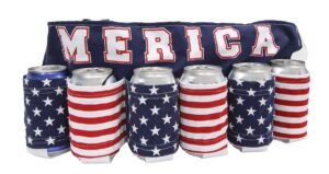 novelty beverage holder beer belt (merica)