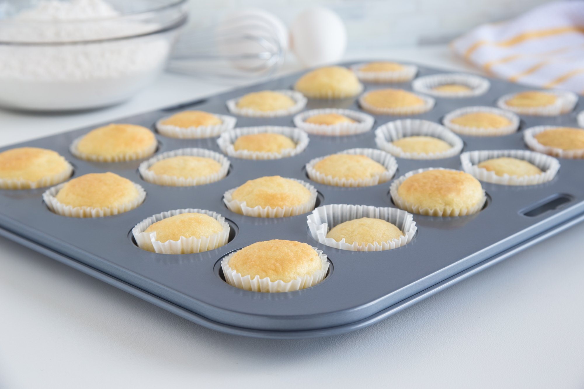 Fox Run Mini Muffin Pan, 24-Cup, Preferred Non-Stick