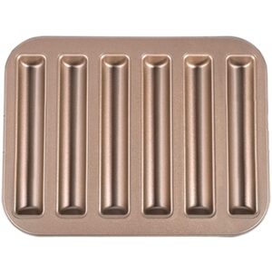 lifkome biscuit stick baking tray carbon steel breadstick biscotti ladyfinger small muffin cupcake tin tray