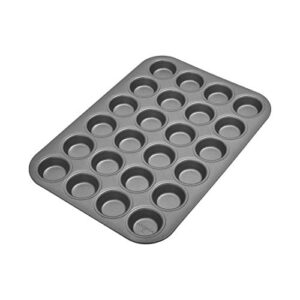 chicago metallic commercial ii non-stick 24 cup mini muffin pan