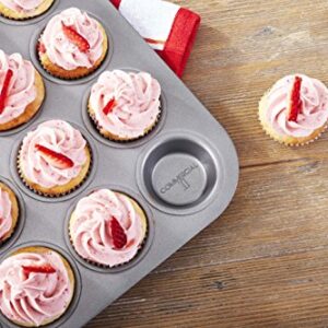 Chicago Metallic Commercial II Non-Stick 24 Cup Mini Muffin Pan