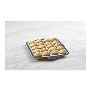 Trudeau Structure Silicone Pro 20 Cavity Mini Muffin Pan, Marble