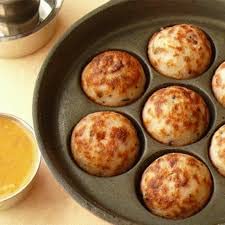 Appam Pan Nonstick Coating Appam Patra with Glass Lid Aluminum Appam Maker Appe Patra Paniyaram Pan Appa Chetty Paniyaram Pan Patra Size 9.5 Inch