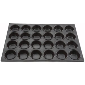 Winco 24-Cup Non-Stick Muffin and Cake Pan, Aluminum