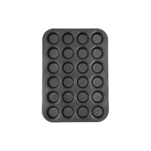 chicago metallic pro non-stick mini muffin pan, 24-cup, gray