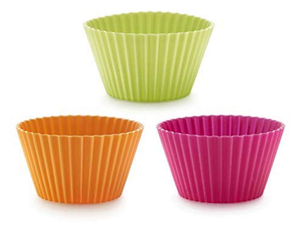 Lekue 6-Piece Muffin-Cup Set, Assorted