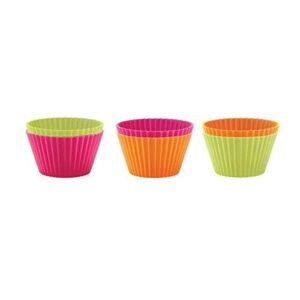 Lekue 6-Piece Muffin-Cup Set, Assorted