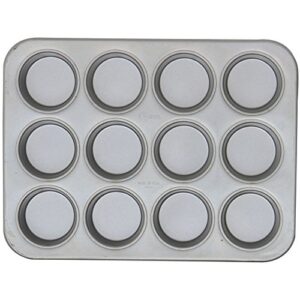 chicago metallic glazed aluminized steel 12 cup jumbo muffin pan