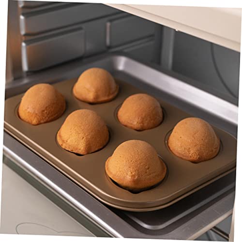 Yardwe 3pcs non stick baking pan non stick baking sheet lemon mold brownie mold tray mini donuts cake pan food cooking pan lemon shaped baking mold baking lemon shape mood candy