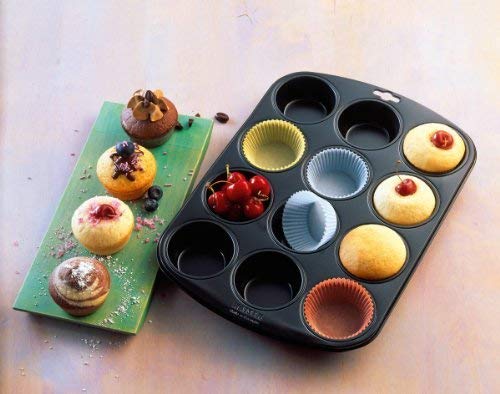 KAISER Muffin paper baking pan 150 pieces color-assorted 7cm