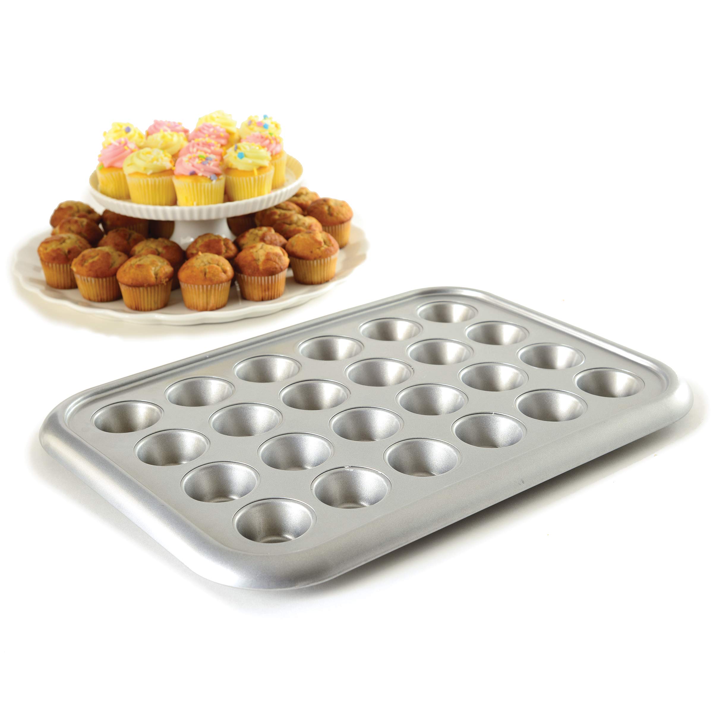 Norpro Nonstick More-Than-a-Muffin-Pan, Mini, Grey