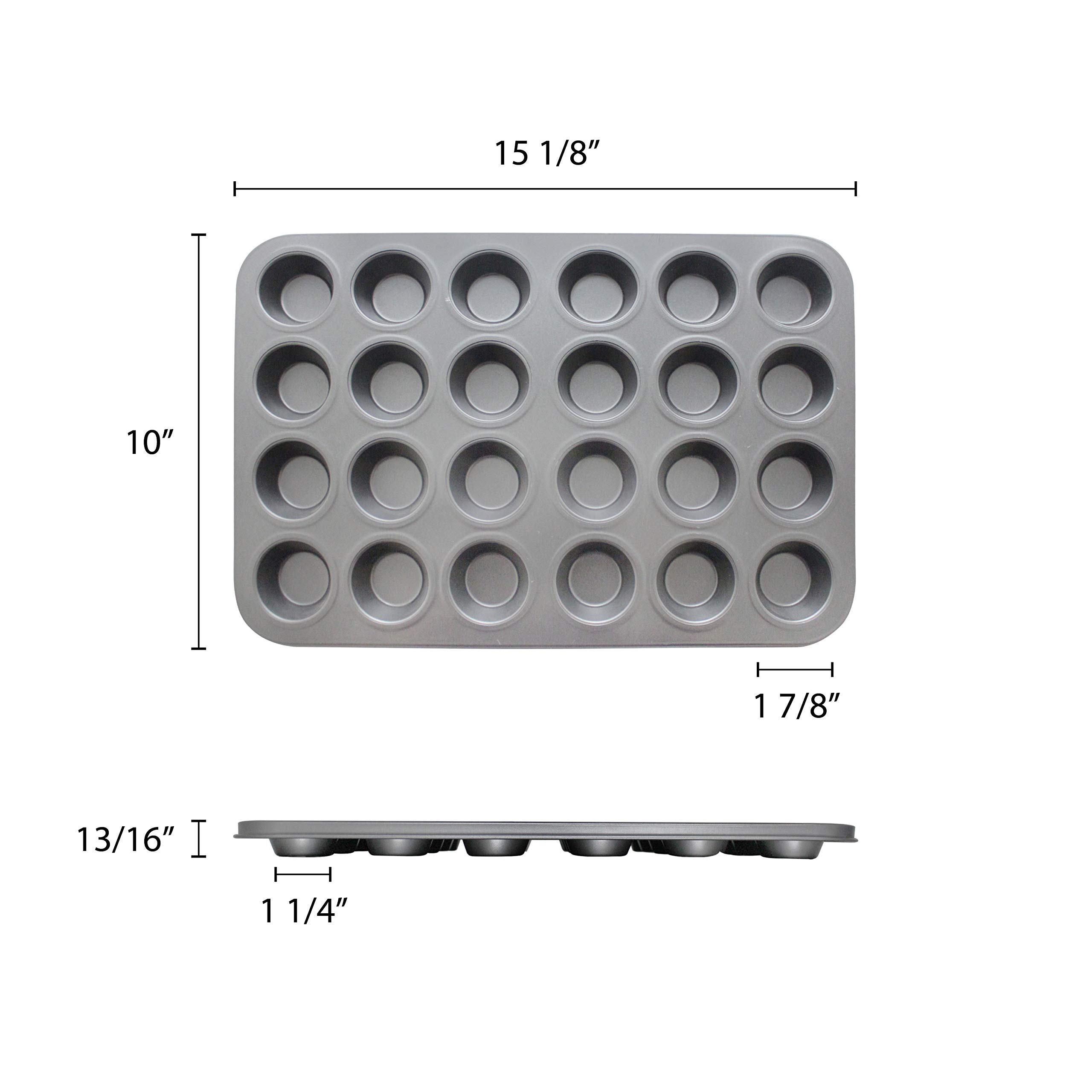 Thunder Group 24 CUP MUFFIN PAN - NON STICK - SMALL CUP