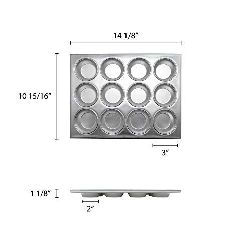 Thunder Group 12 Cup Muffin Pan