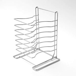 american metalcraft 19107 pizza rack, 7 tier, 15" height, 10" width, 12" length