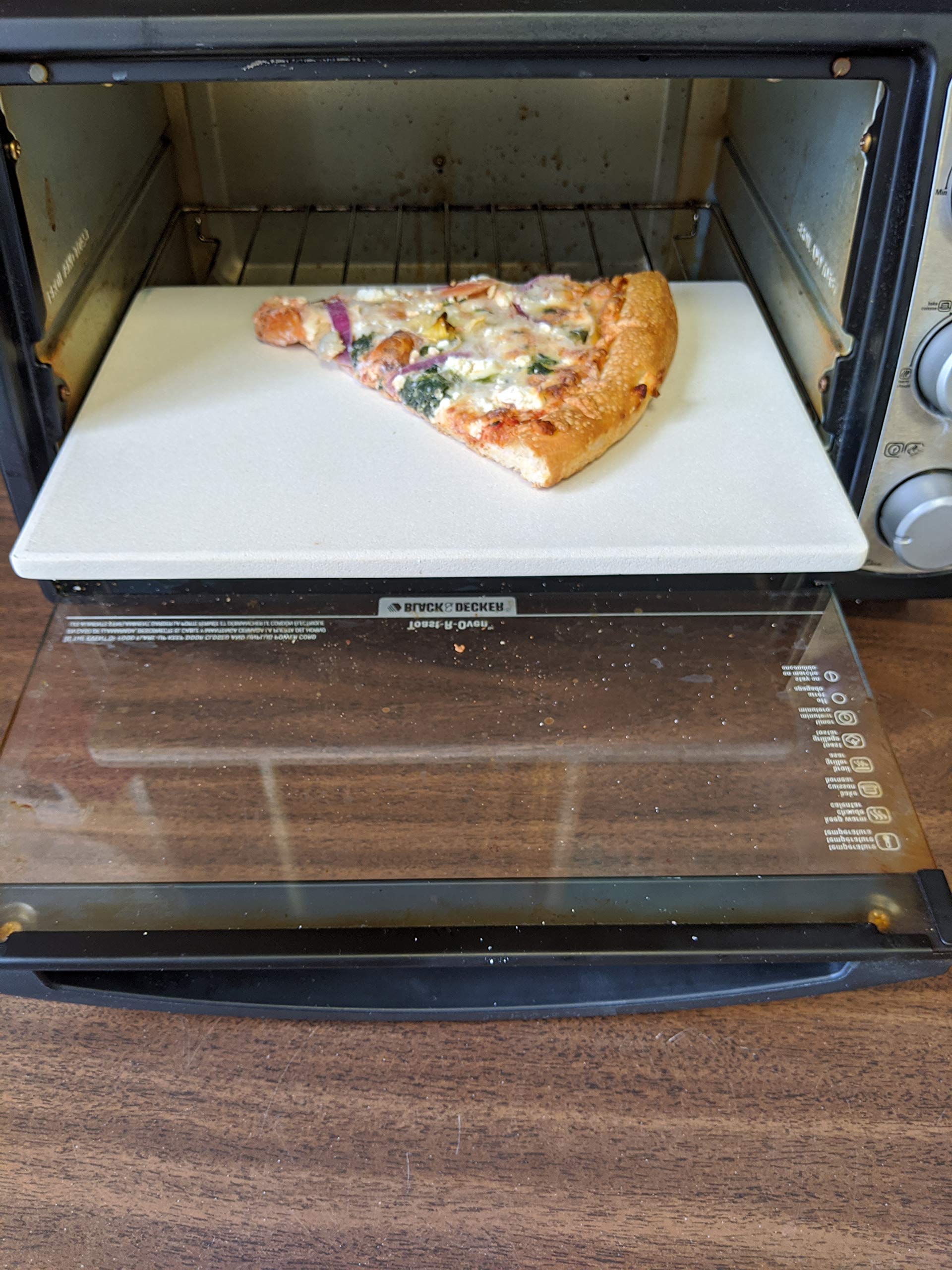 11" Rectangle Toaster Oven Baking Stone