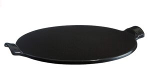 emile henry round pizza stone 14.5", charcoal