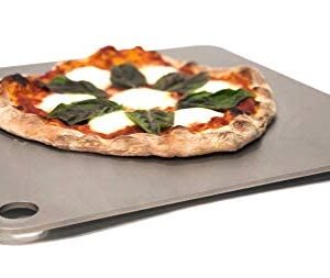 THERMICHEF by Conductive Cooking Square Pizza Steel 1/4" Deluxe version, 14"x14"