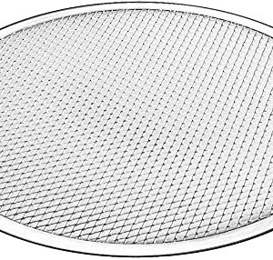 Tosnail 4 Pack 10 Inches Seamless Aluminum Pizza Screen Pizza Pan with Holes Pizza Mesh