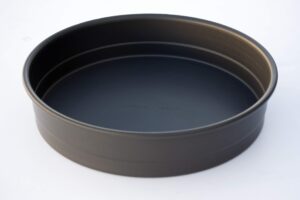 lloydpans 10x2.25 inch, deep dish pizza pan. pre-seasoned pstk, self-stacking pan.