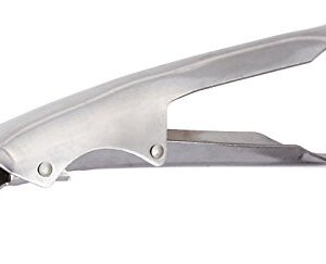 New Star Foodservice 50479 Deep Pizza Tray Pan Gripper Holder, 8", Silver