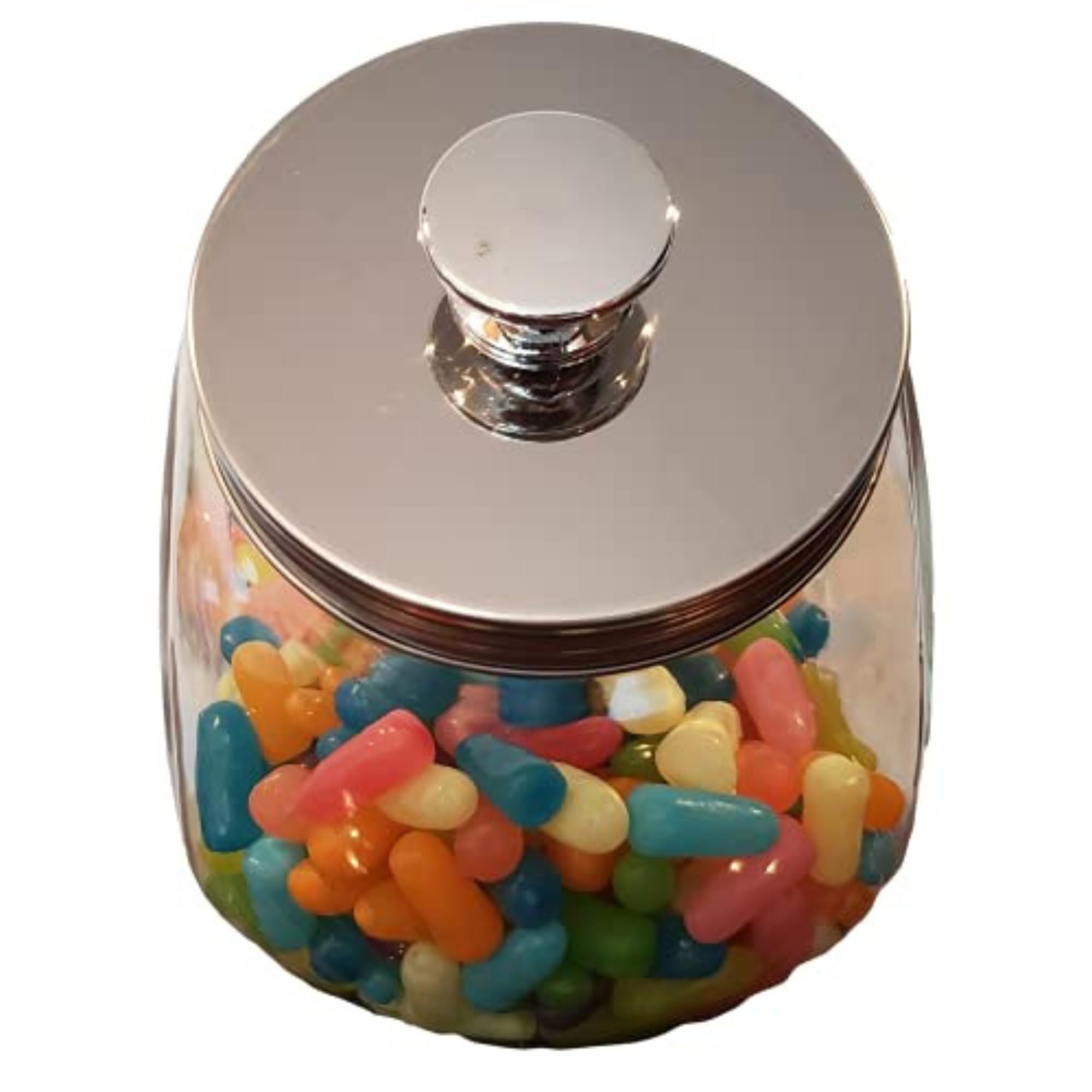 57oz / 1.7L - Airtight Glass Candy Jar Cookie Jar - Cookie Jars with Lids / Candy Jars with Lids Apothecary Jars – Laundry Room Laundry Pods Container Laundry Storage Organizer Laundry Pod Container