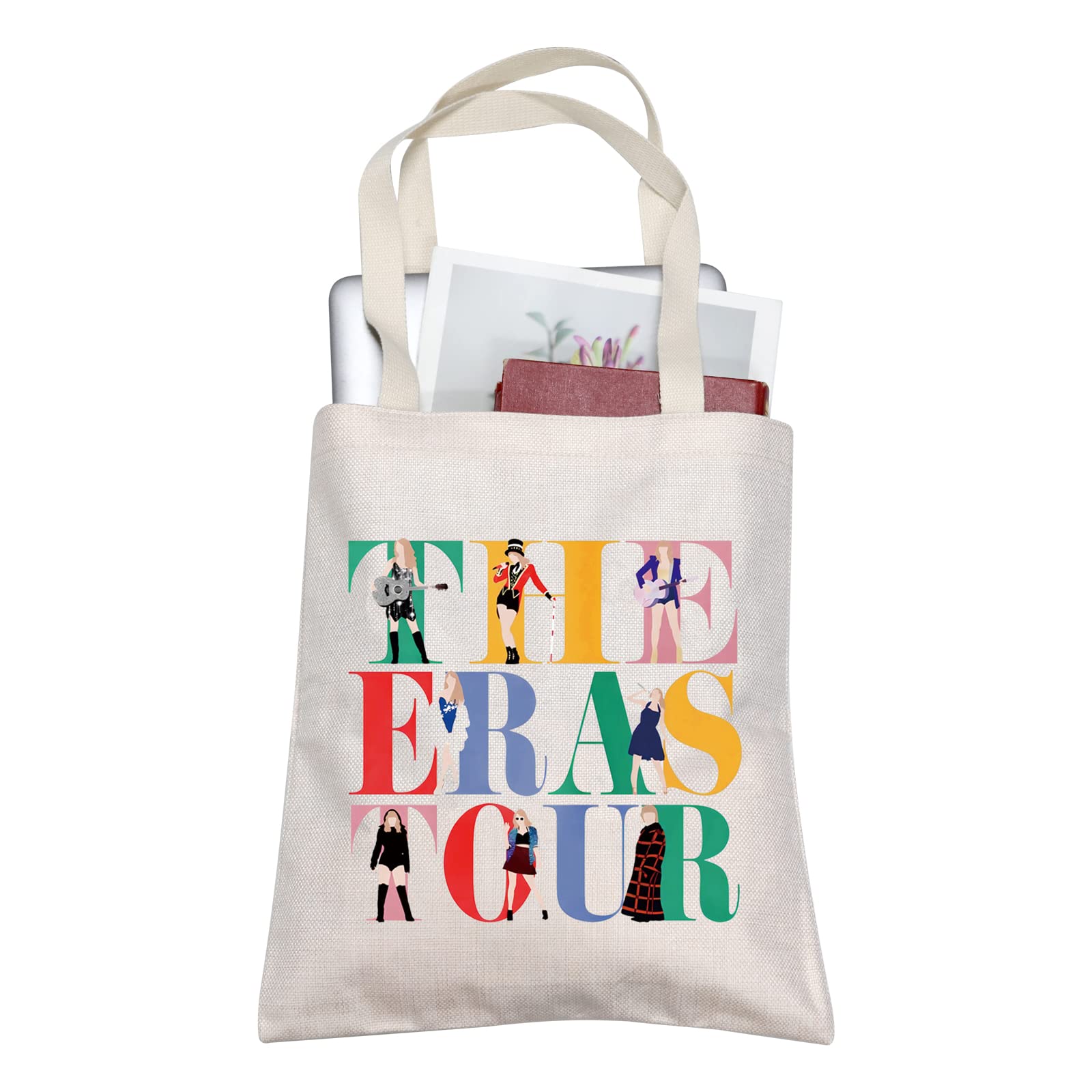 TOBGB Gifts For Singer Gifts Singer Song Lyric Inspired Tote Bag Singer's Merchandise Singer Fan Gifts Music Lover Tote (Singer Tote)