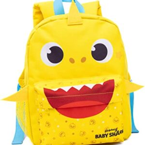 Baby Shark Backpack Set Toddlers Nursery Bag 4 Piece Lunch Box Water Bottle Pencil Case